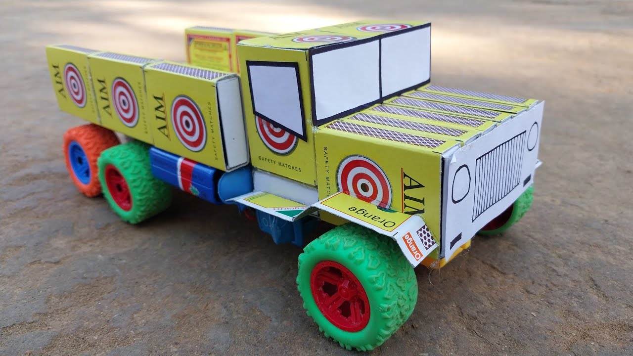 DIY RC Truck | How to Make a RC Truck | Matchbox Truck | Matchbox ...
