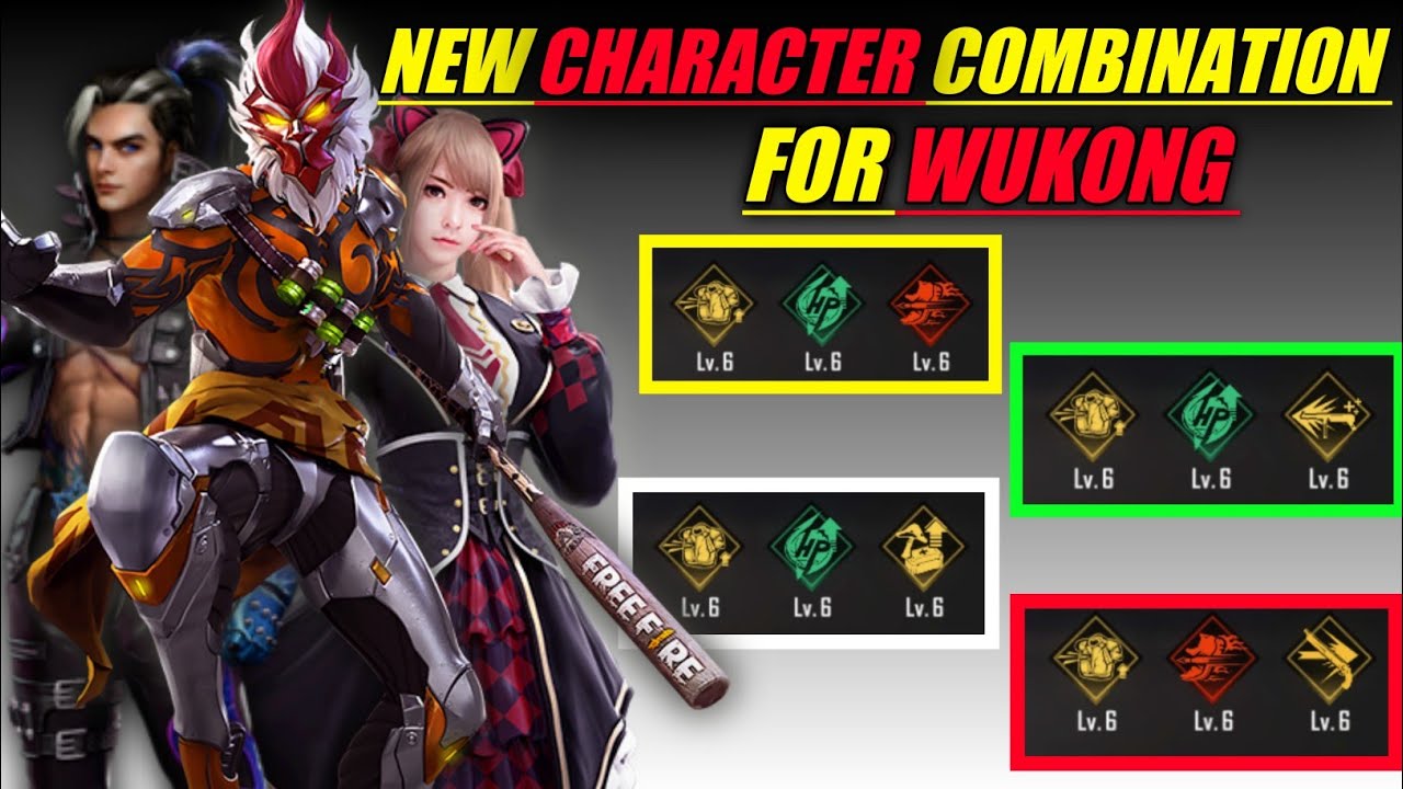 OP WUKONG CHARACTER COMBINATION || Best character combination for ...