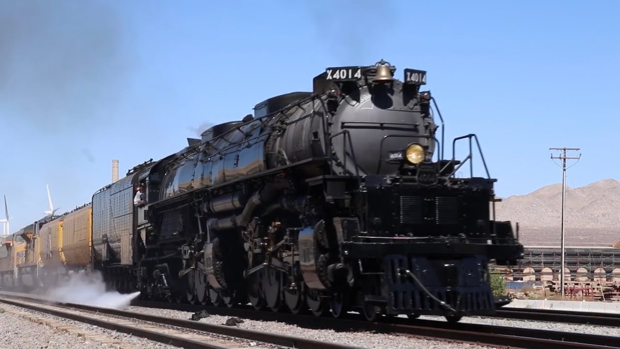 Big Boy 4014 chase across SoCal! Oct 12-13 2019 - YouTube