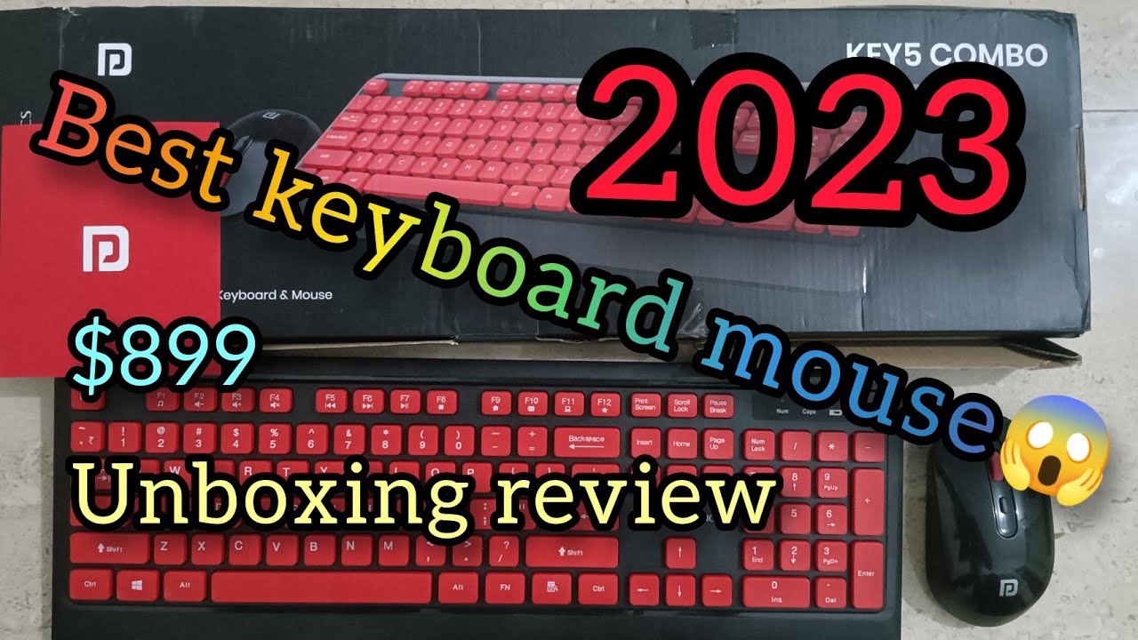 Key5 combo PROTONICS mouse and keyboard review 😱 | unboxing video ...