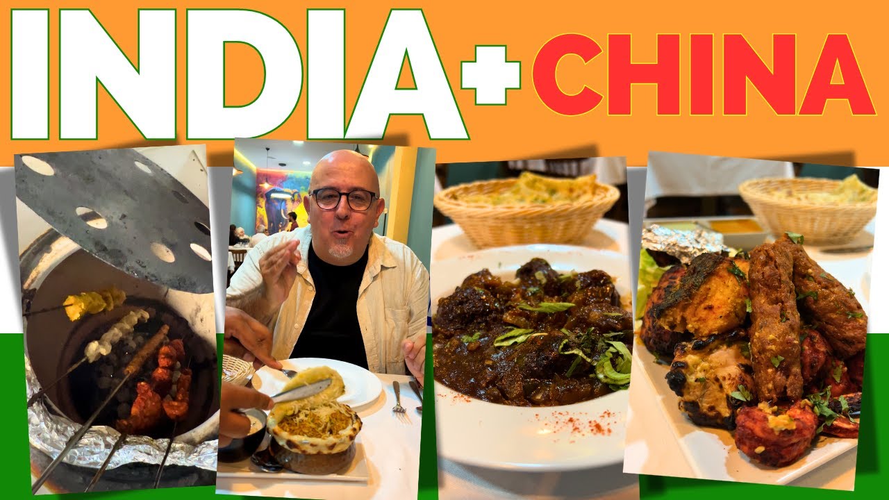 Comida INDIO CHINA, la que triunfa en la INDIA, en BARCELONA. - YouTube