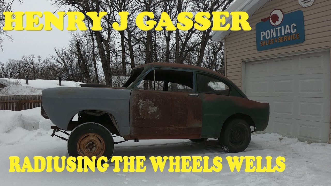 Henry J Gasser Radius Rear Wheel Wells, For Fat Meets. 327 4 Speed ...