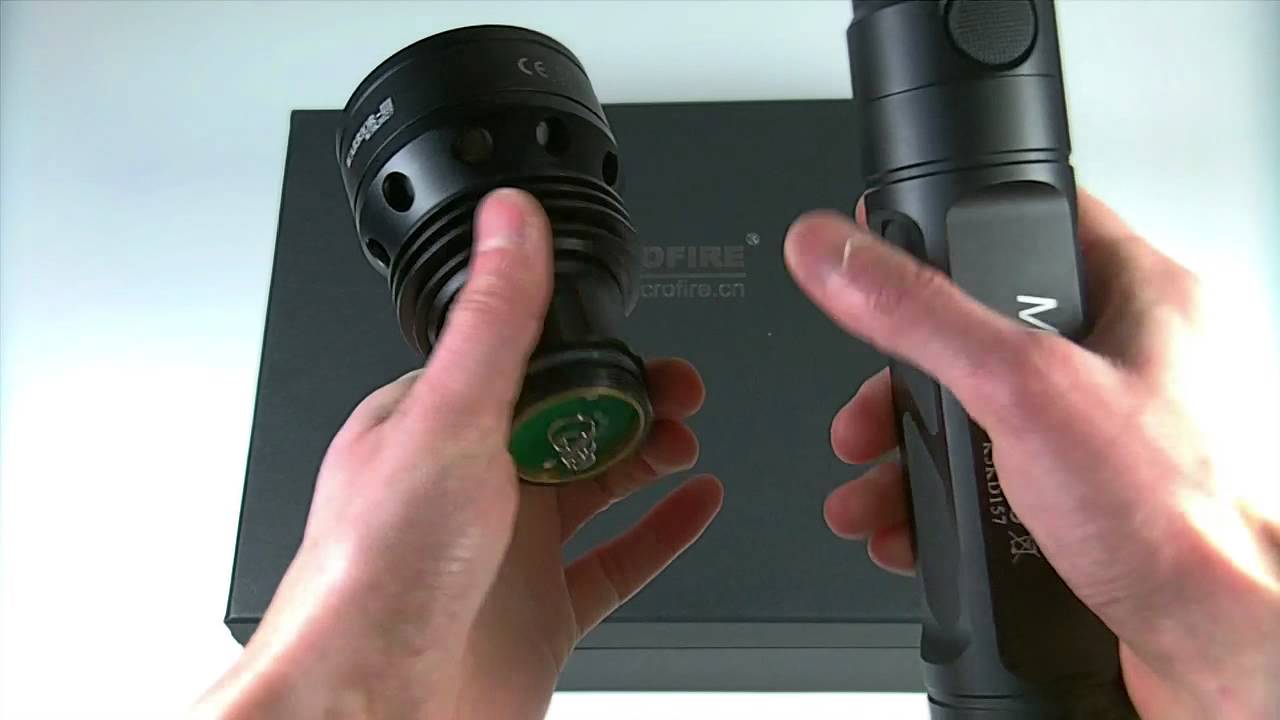 MicroFire Warrior-III K3500R HIDフラッシュライト 本体のみ｜ライト、ランタン