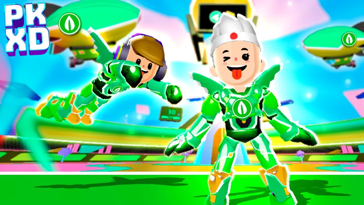 NOVA ARMADURA GRÁTIS do TEAM VERDE do GRAVIDADE ZERO no PK XD - YouTube