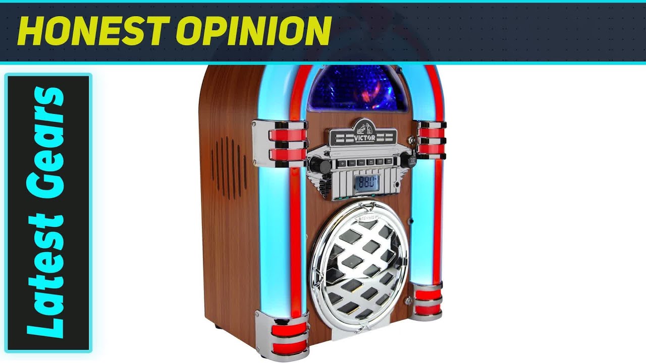 VICTOR VDTJ-1550 Broadway: The Ultimate Retro Jukebox Speaker for Your ...