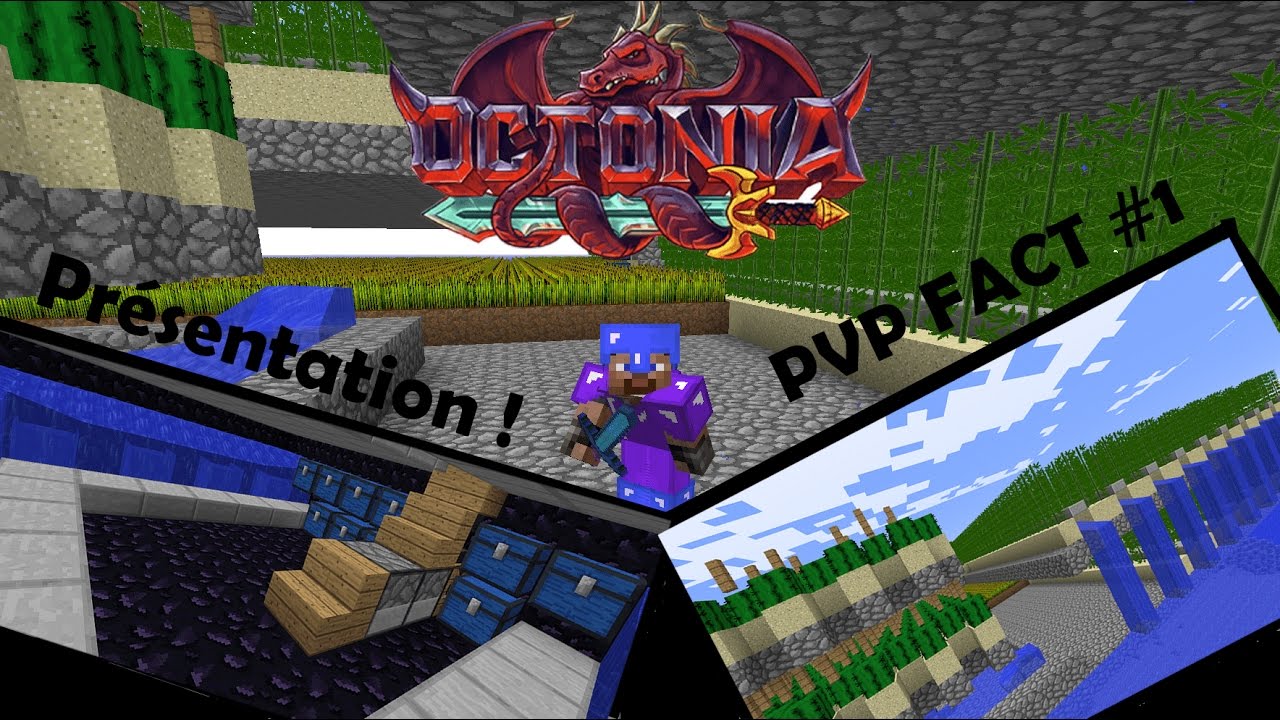 Octonia Présentation De Notre Base ! épisode#1 PvP Faction modée - YouTube