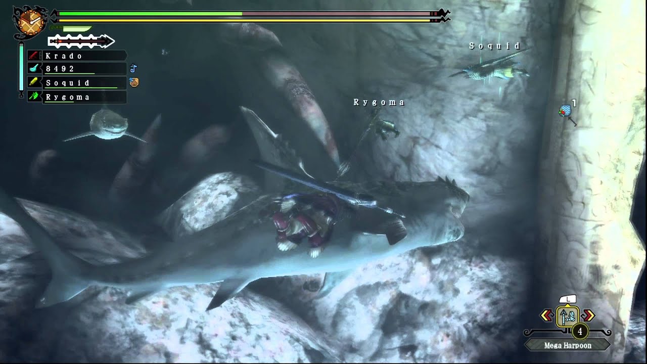 Monster Hunter 3 Ultimate High Rank Part 45- Jump the Sharq - YouTube