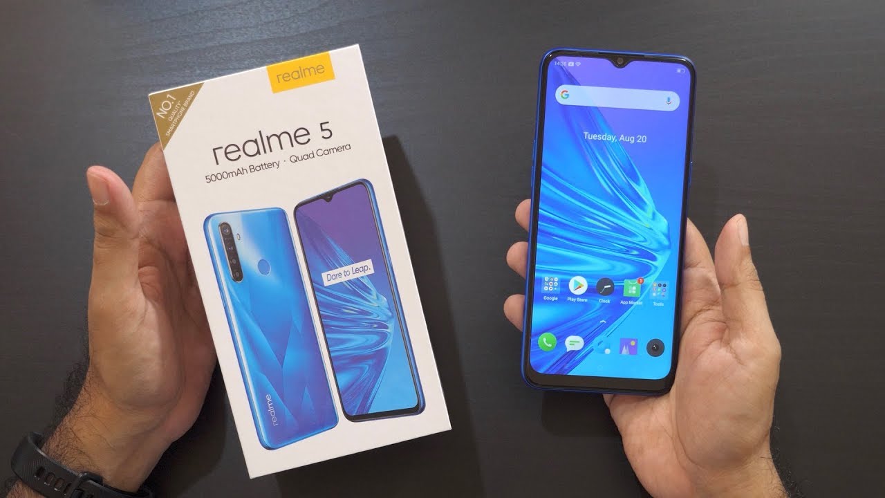 Realme 5 Unboxing & Overview Snapdragon 665, Quad Camera, 5000mah for ...