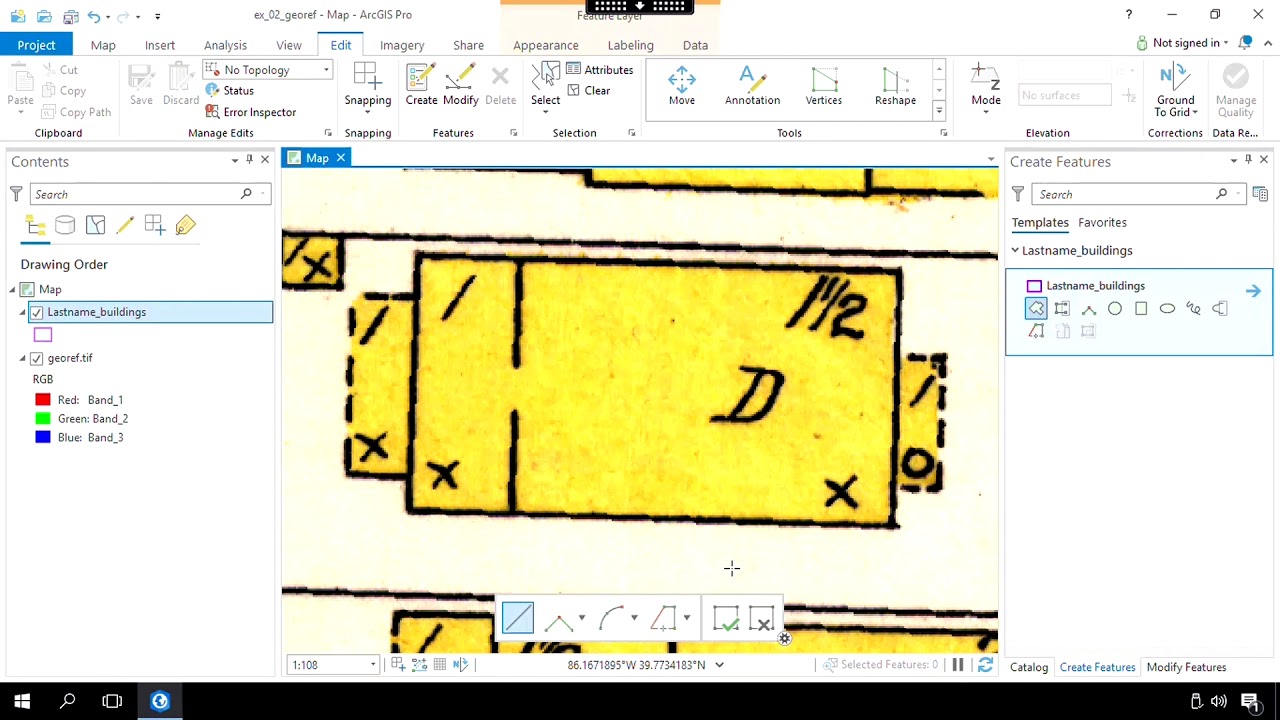 Video 2.5 (Snapping and Digitizing Tools in ArcGIS) - YouTube