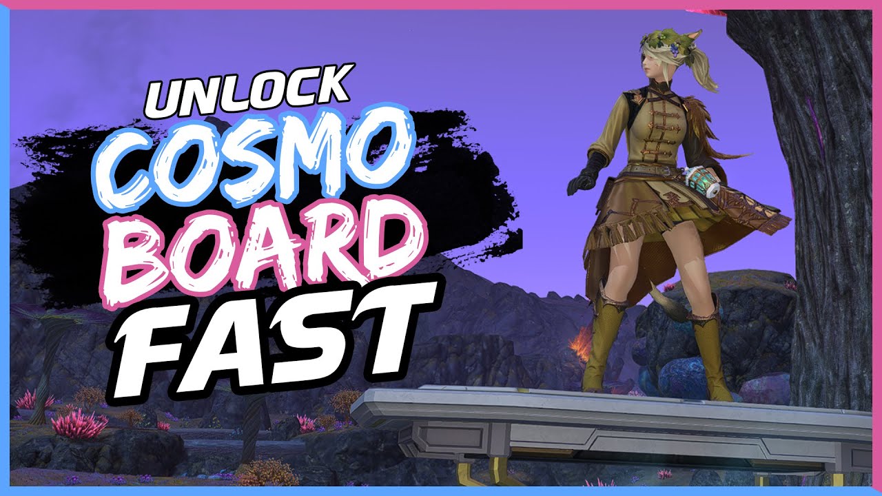 Unlock the Cosmoboard FAST! and FREE! // Final Fantasy XIV - YouTube