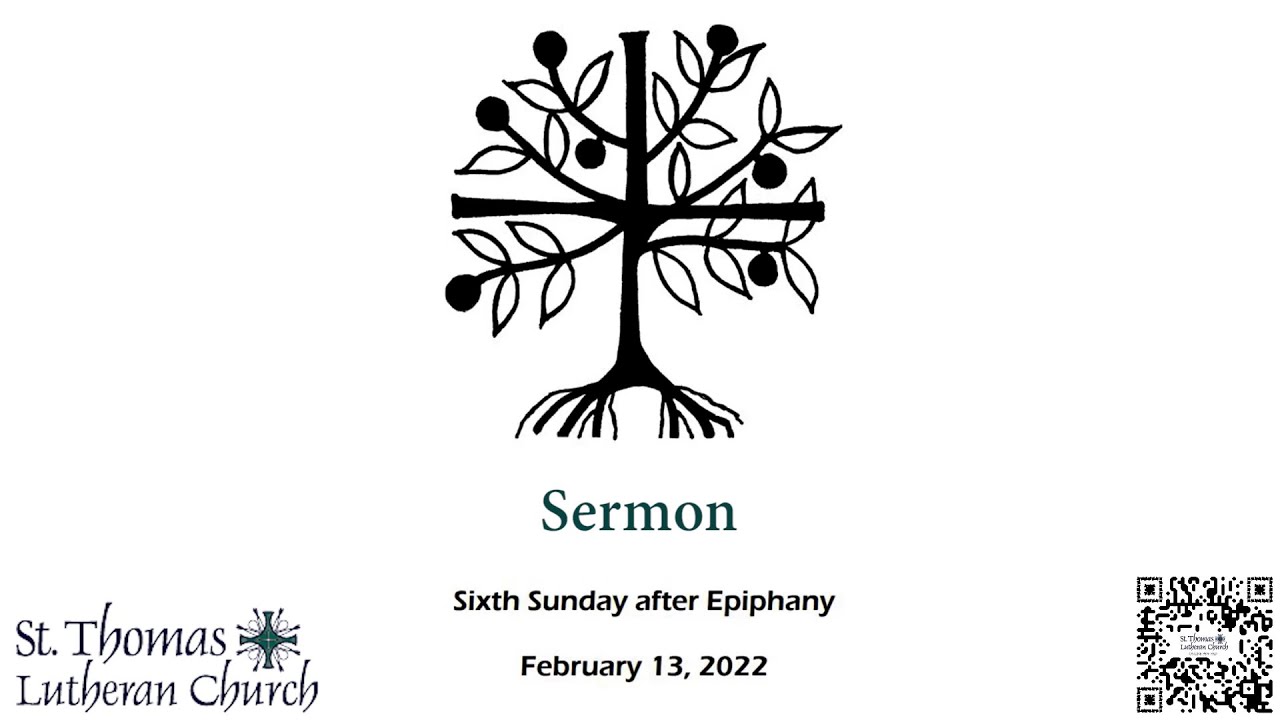 Sermon February 13, 2022 - YouTube