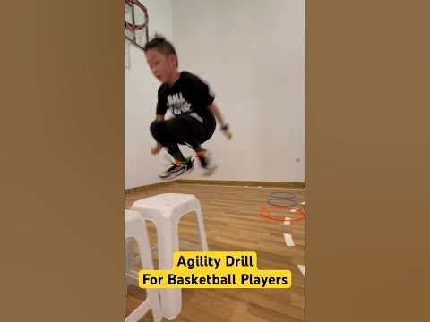 Agility Drill using Hurdles and Cones to Improve Speed and Explosive Power for Kids - YouTube
