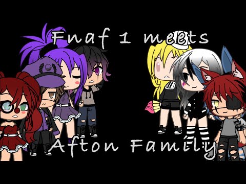 Fnaf 1 Meets Afton Family || Kinda Rushed