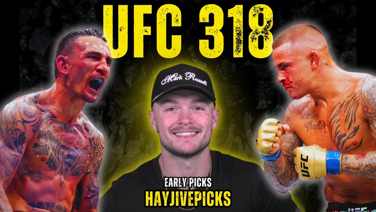 UFC 318 Holloway vs. Poirier 3 Full Card EARLY PICKS - YouTube