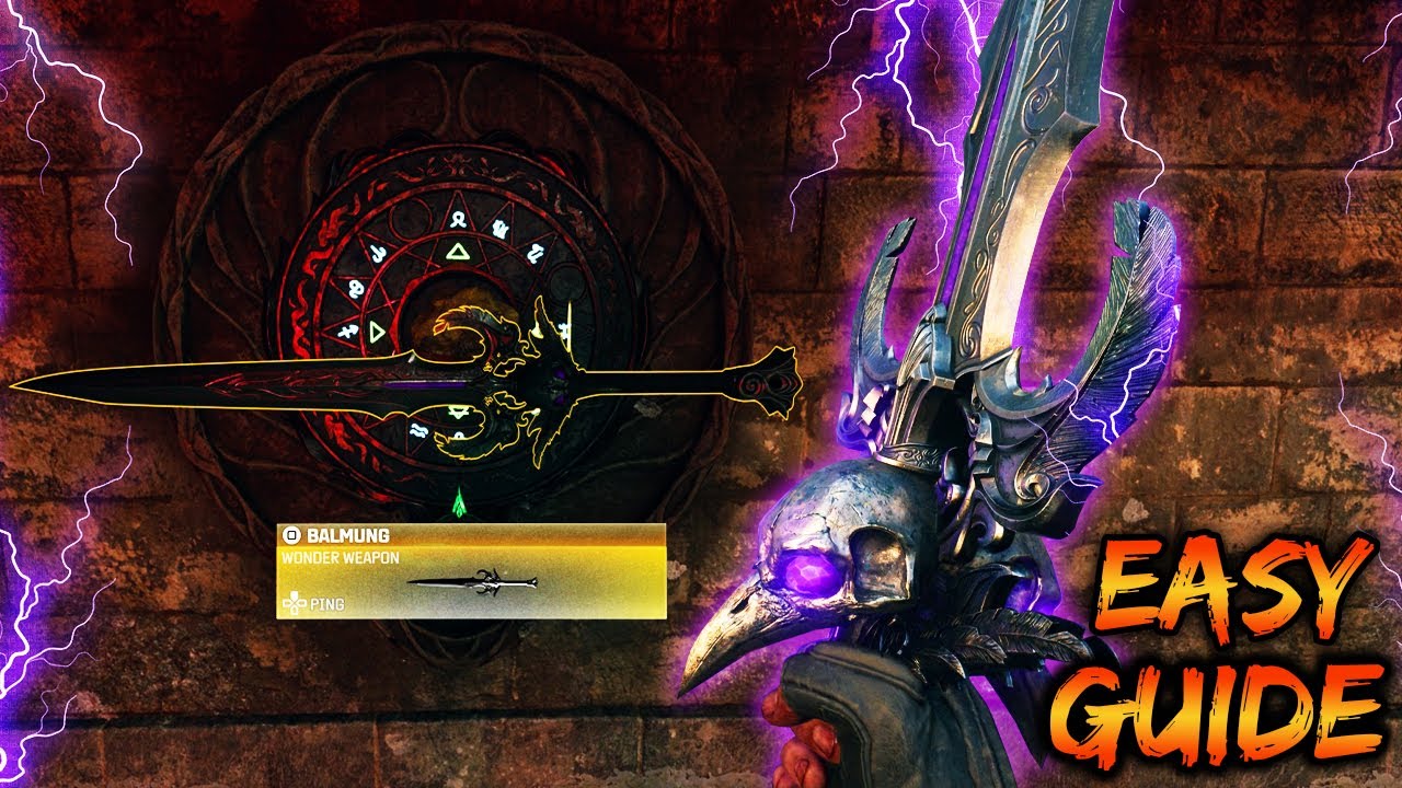 CITADELLE DES MORTS VOID SWORD GUIDE (NEW) Black Ops 6 Zombies Easter ...