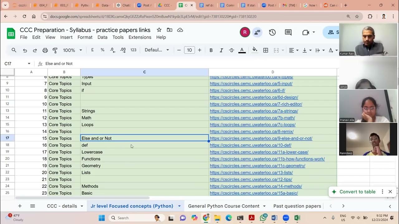 Part 6 | Elif Statement | CCC Training | Python - YouTube