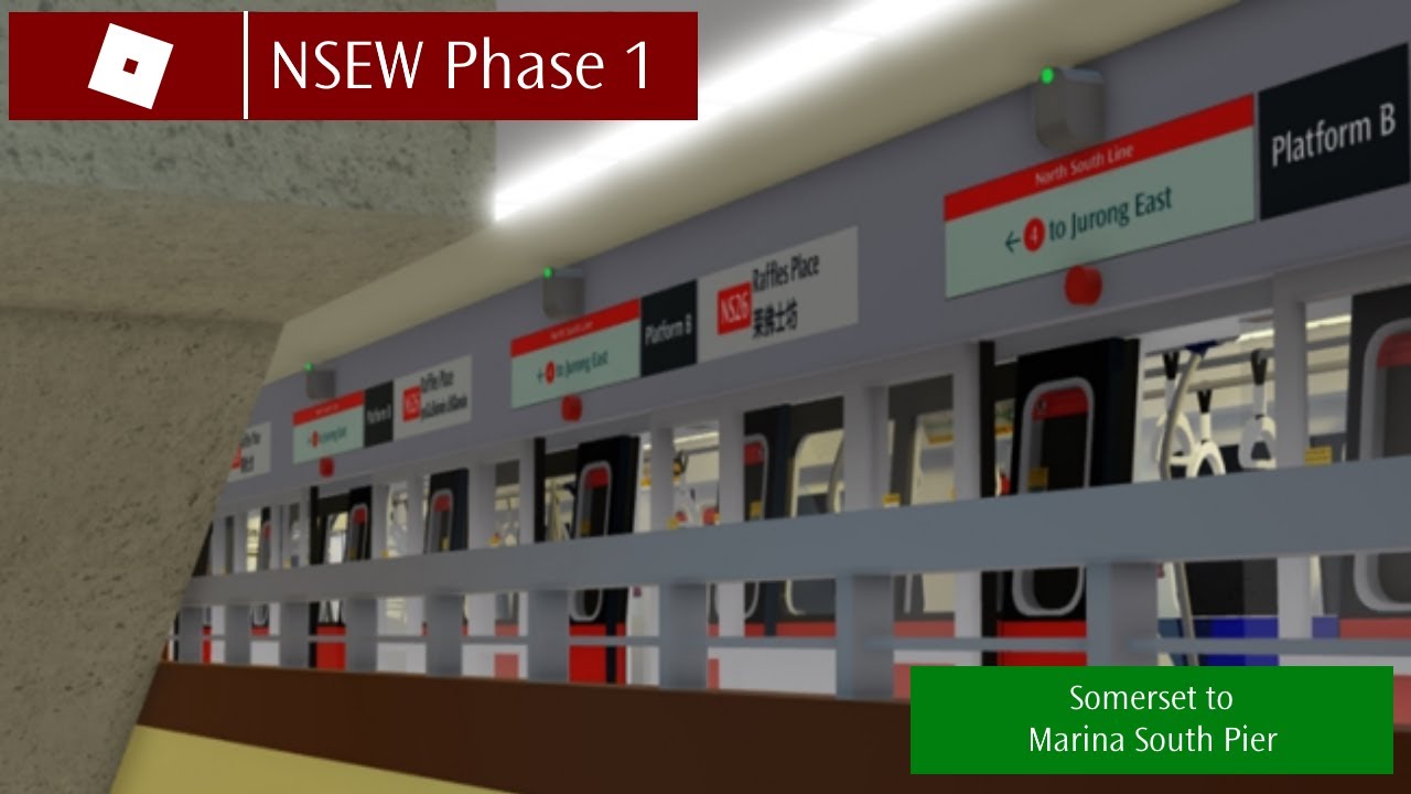 Roblox/NSL: C151 [113/114] - Somerset » Marina South Pier - YouTube
