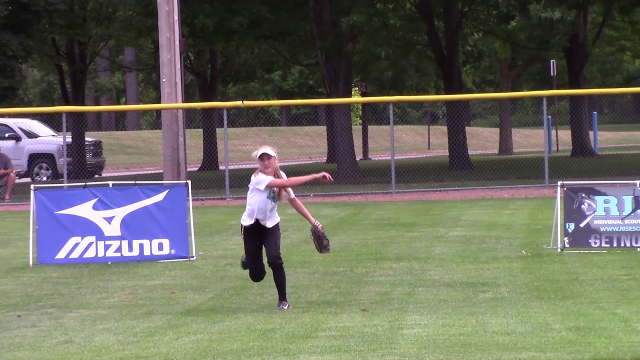 2020 SS/OF Krista Moe (Midland Dow HS) - YouTube
