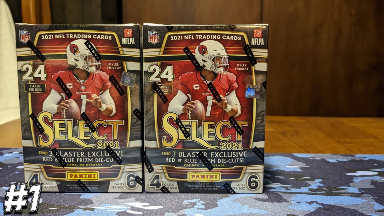2 Blaster Boxes of 2021 Panini Select NFL Football! - YouTube
