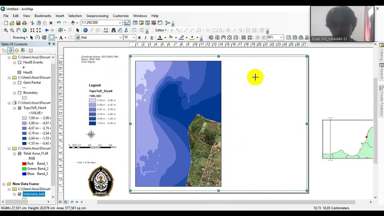 Tutorial step by step pembuatan peta batimetri digital menggunakan ...