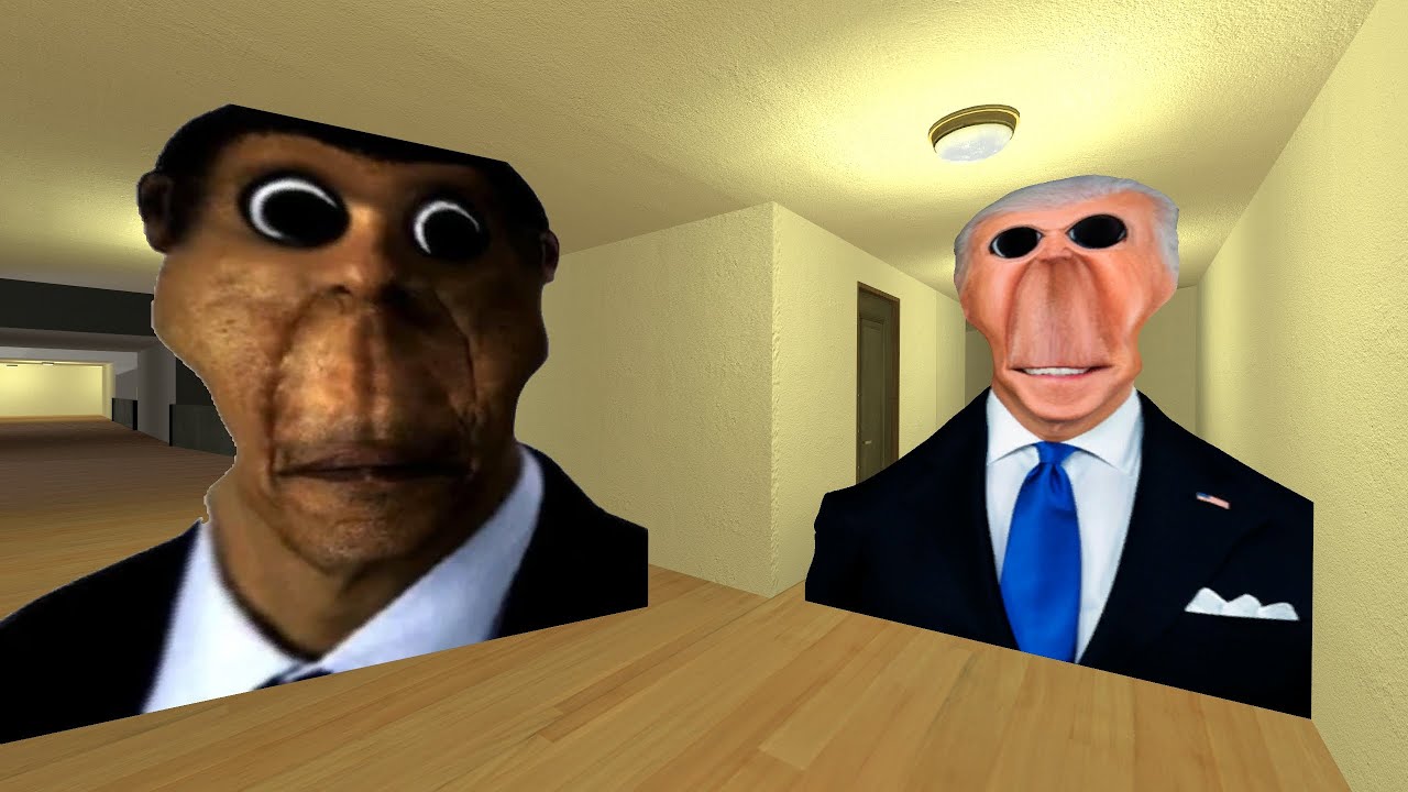 Obunga And Joe Biden Nextbot Gmod - YouTube