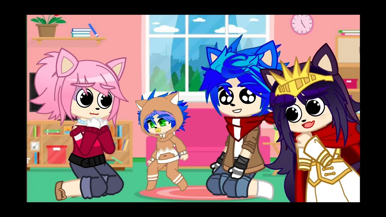 literaly queen aleena when wind was born😂||Future Sonamy Family||My AU ...