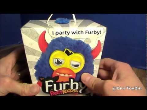 Furby 2013 PARTY ROCKERS Unboxing & Review!! by Bin's Toy Bin