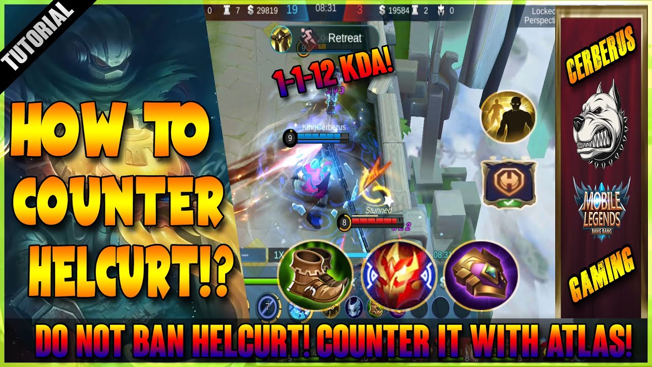 HOW TO COUNTER HELCURT!? | DO NOT BAN HELCURT COUNTER IT WITH ATLAS ...