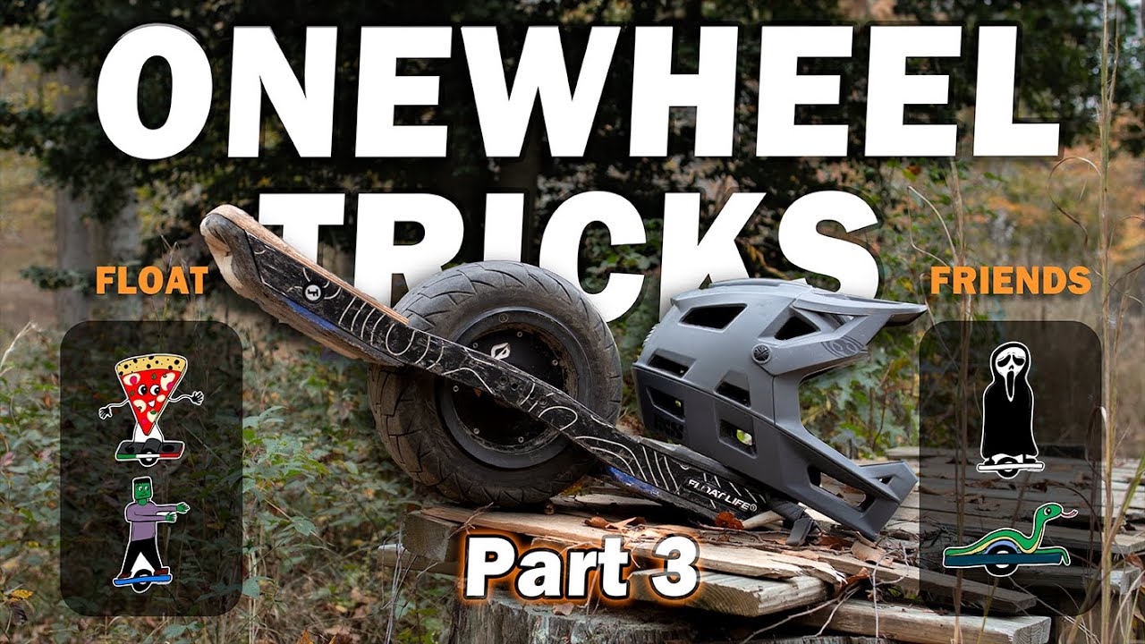Onewheel Tricks Featuring FLOAT FRIENDS!! Pt.3 - YouTube
