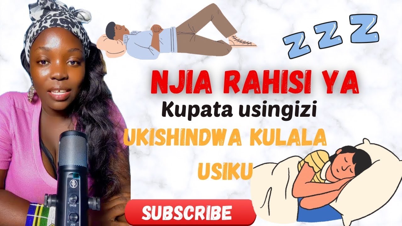 UMELALA NA KUAMKA USIKU? | Jifunze Jinsi ya Kulala Tena Bila Shida # ...