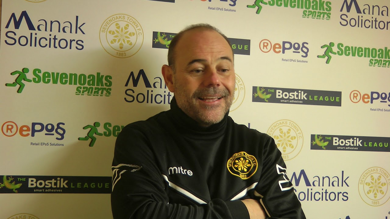 Micky Collins - Sevenoaks Town vs Faversham - YouTube