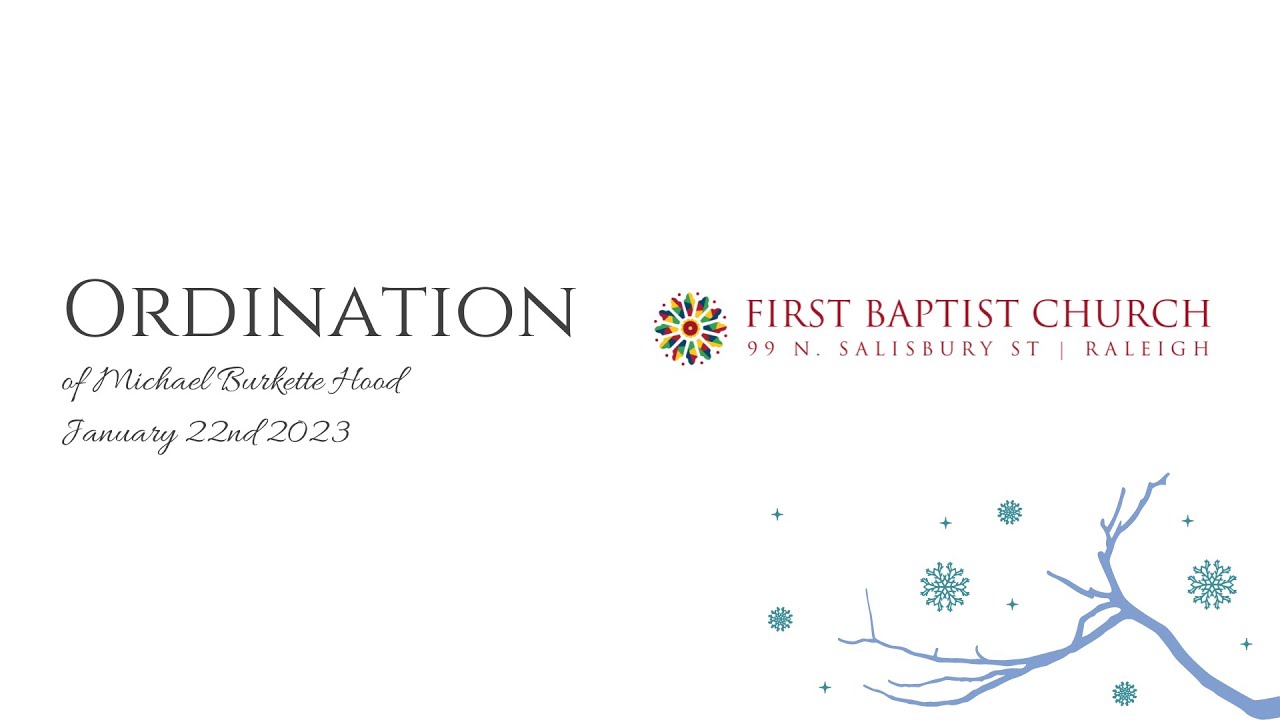 Service of Ordination for Michael Hood - YouTube