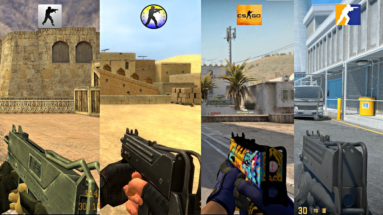 MAC-10 - CS 1.6, CS source, CS:GO, CS 2 - YouTube