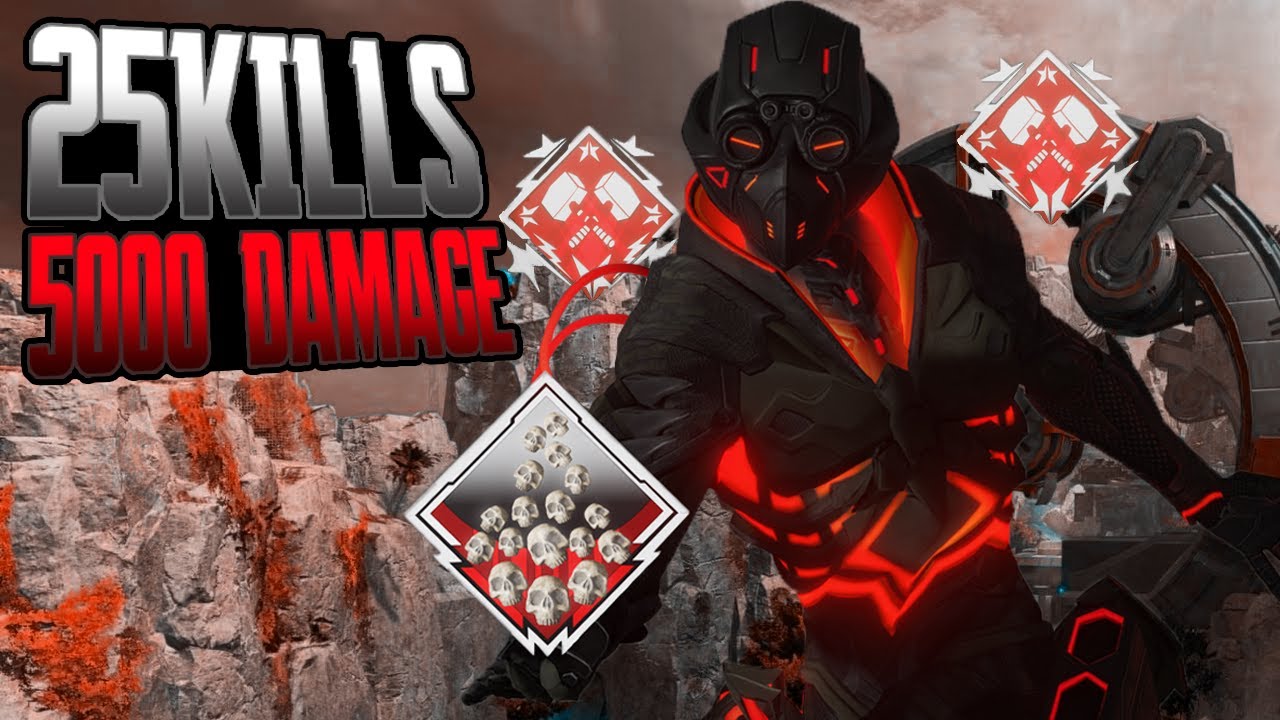 Insane 25 KILLS & 5000 Damage! (Apex Season 16) - YouTube