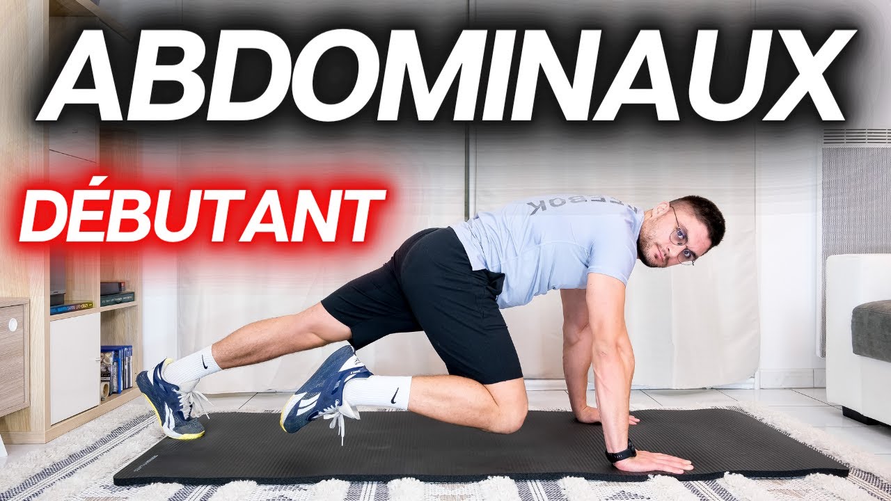 CIRCUIT ABDOMINAUX DÉBUTANT - YouTube