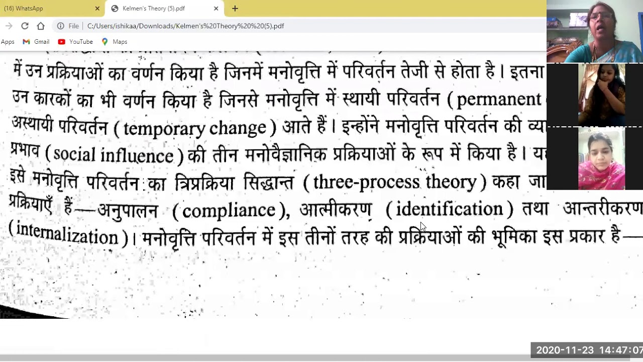 M.A 2nd sem Online Classes by Dr Shuchi Sinha-23. 11. 20 - YouTube