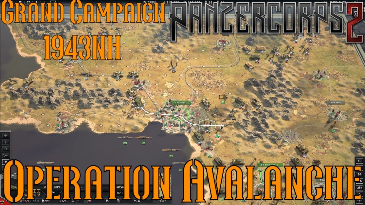 Operation Avalanche | 1 August 1943 | Panzer Corps 2 : Grand Campaign ...