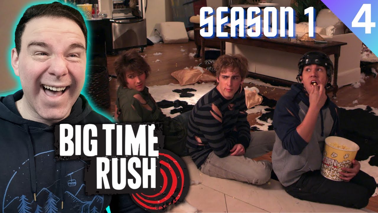 Watching Gustavo's Home Gone Wrong | Big Time Rush Reaction | Season 1 Part 4 FIRST TIME ...
