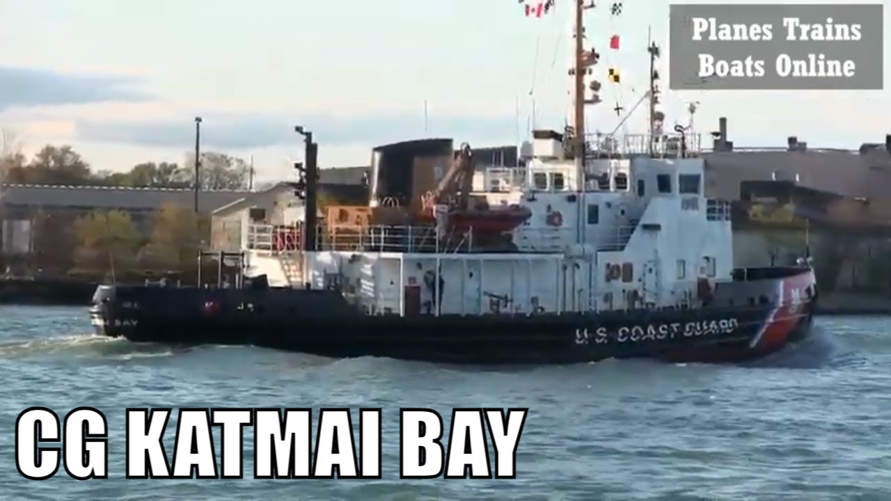CG KATMAI BAY US Coast Guard Ship In St Clair River - YouTube