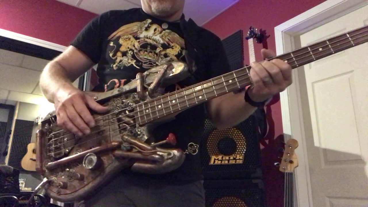 The Steampunk Bass Guitar - YouTube