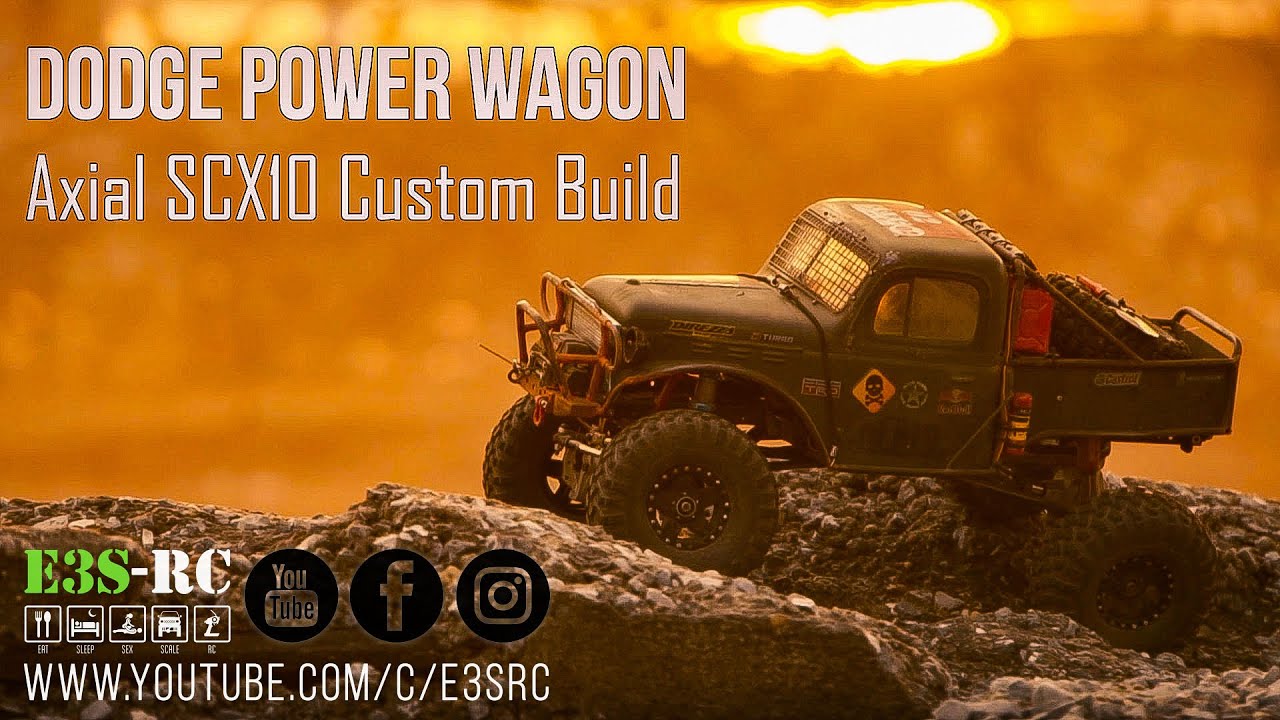 E3S RC/ DODGE POWER WAGON Xtraspeed SCX10 - RC Rock Crawling_# - YouTube