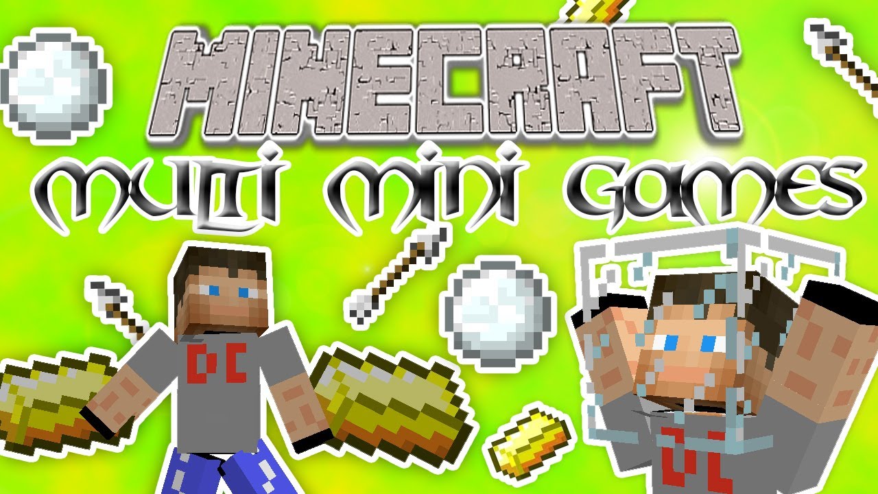 Minecrafft Multi Mini Games - YouTube
