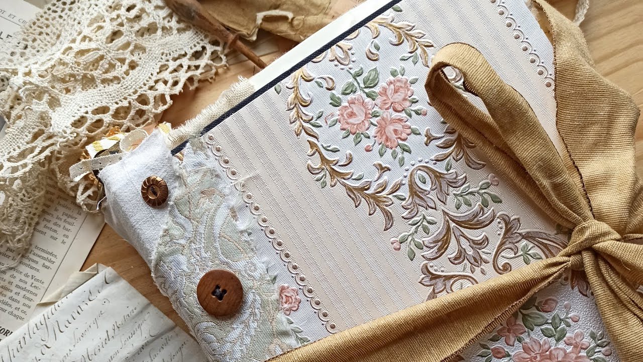 Vintage sewing and fashion's themed handmade book - April DT project ...