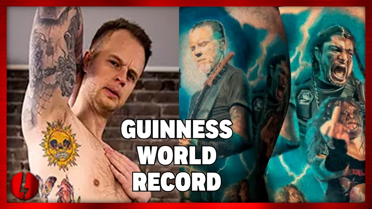 One Metalhead, 43 Tattoos - Metallica's Biggest Fan - YouTube