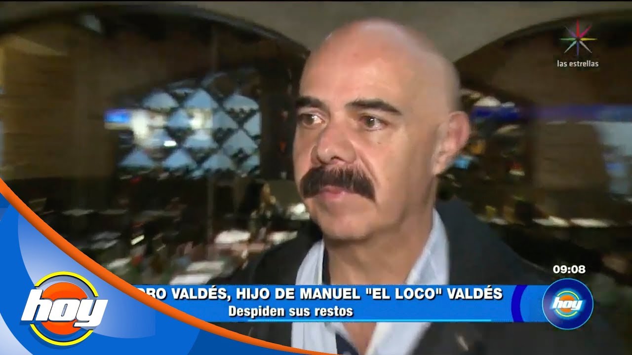 Familiares y amigos dan el último adiós a Alejandro Valdés | Hoy - YouTube