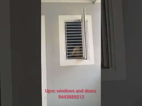 UPVC Single Open Window – Durable&style Upgrade your home today! 📞 9443689212 #UPVC #Windows #Shorts