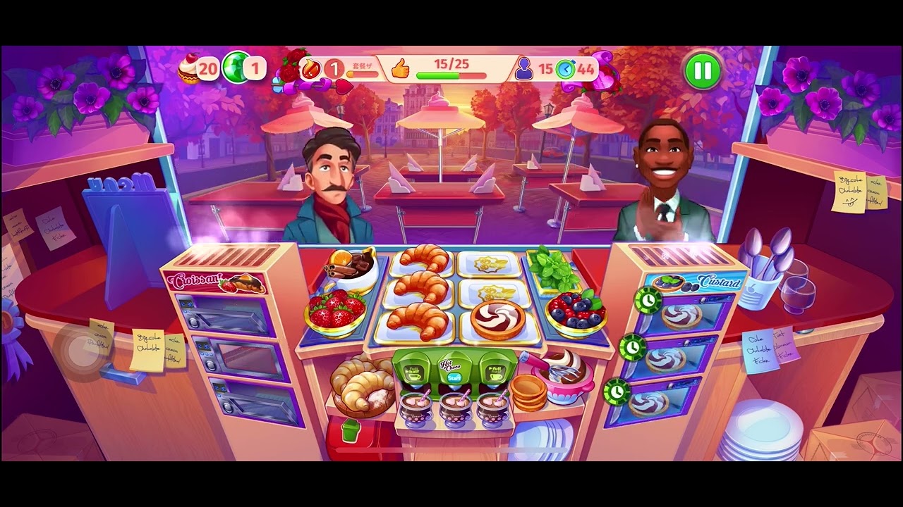 Cooking Craze Paris Level 40 (Serve 25 Likes / Don’t Burn Any Food ...