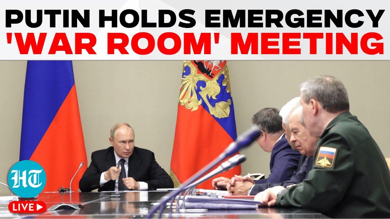 Putin LIVE | Emergency Meeting Hours After Ukraine Attack | Hypersonic ...