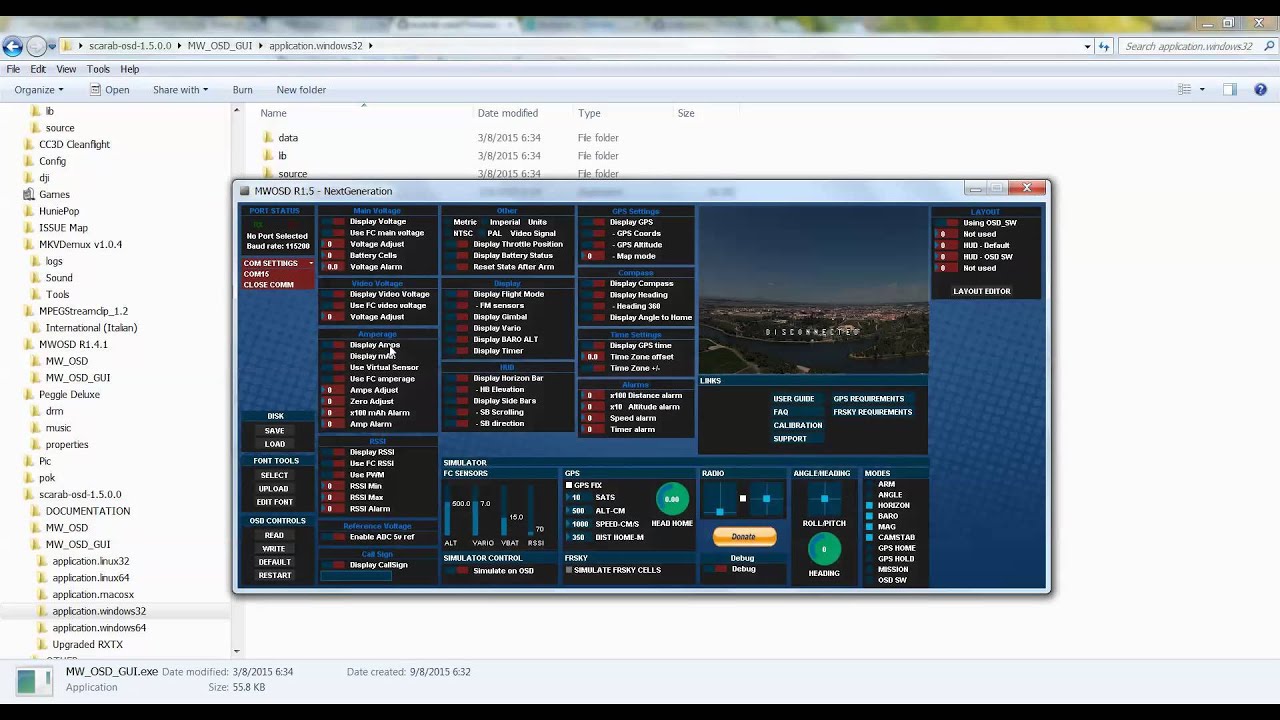 วิธีการลง Firmware และการตั้งค่า MWOSD - YouTube