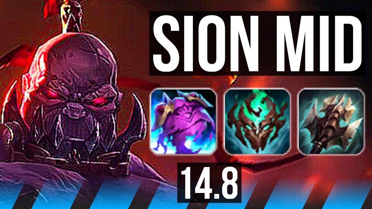 SION vs DIANA (MID) | 41k DMG | BR Diamond | 14.8 - YouTube